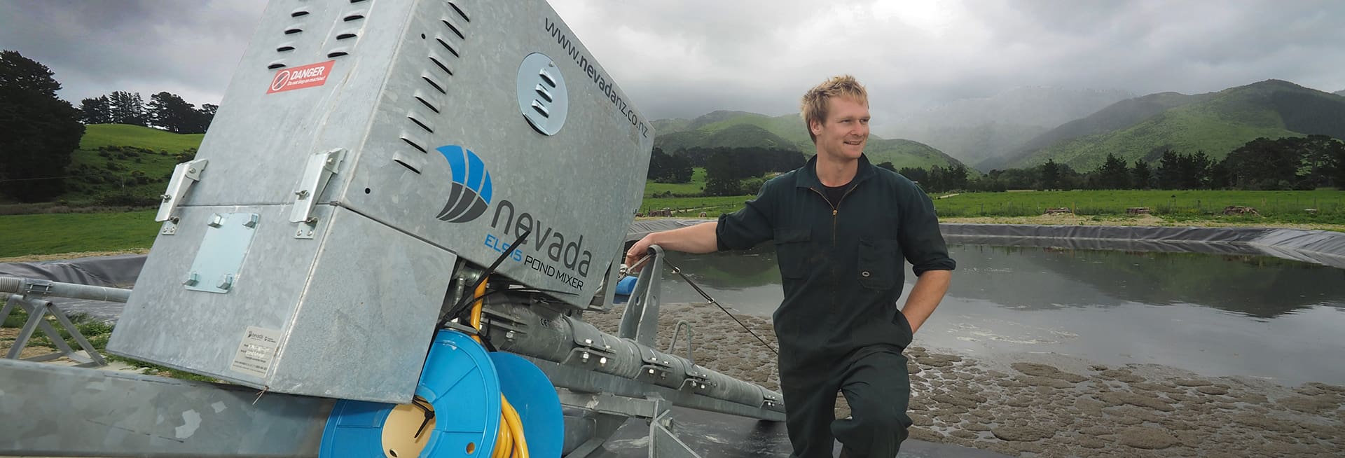 Electric Pond Stirrer: Kevin Mixed A Superb Effluent Management System ...